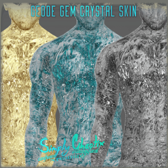 Second Life Marketplace - [SC] Geode Gem Crystal Skin Kit BoM+Appliers